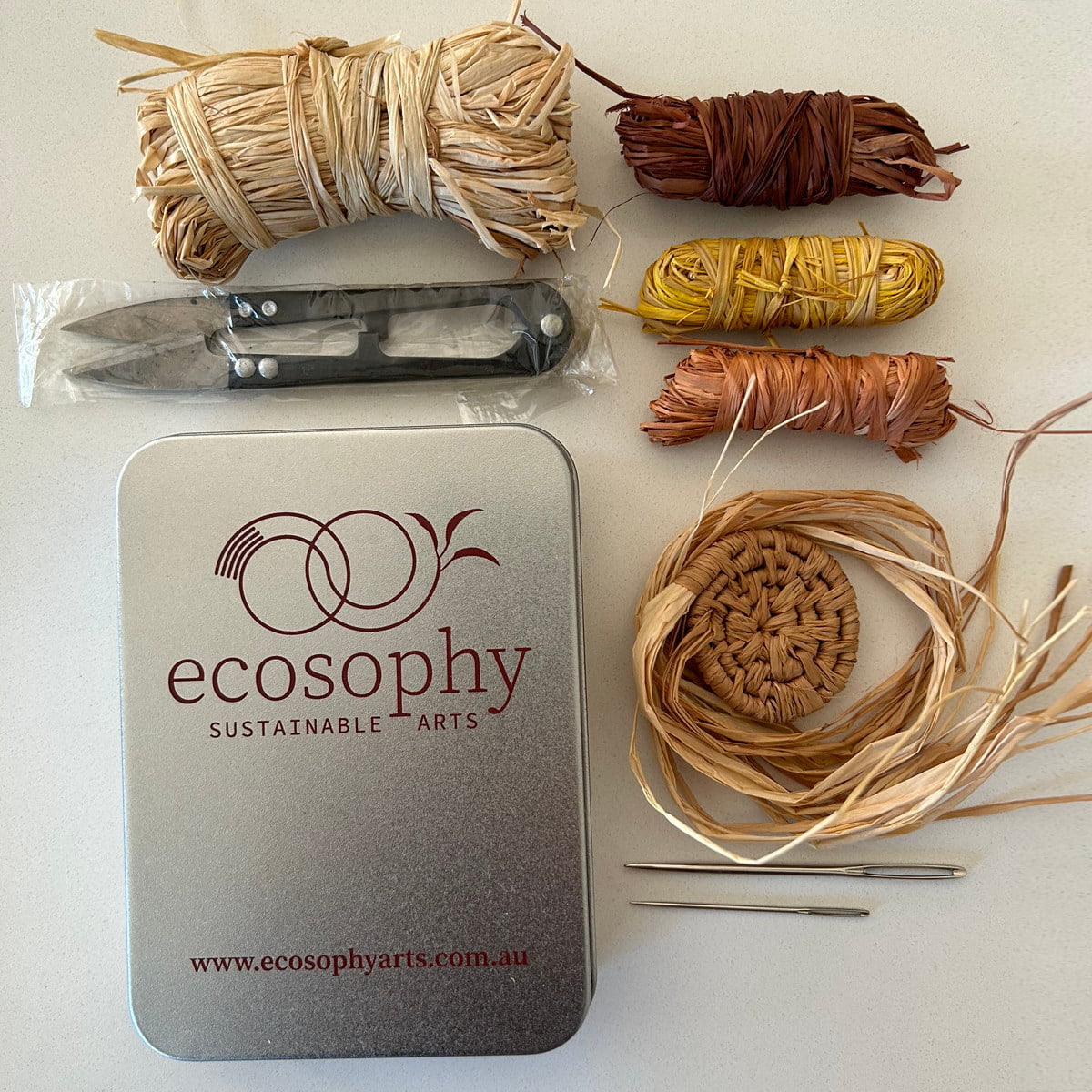 Basket Coiling Kit – Mini – Ecosophy Sustainable Arts